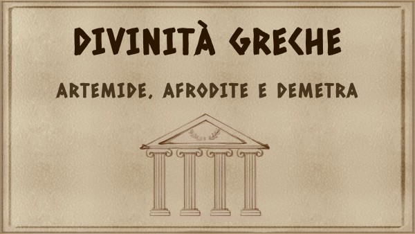 Divinità greche | Genially