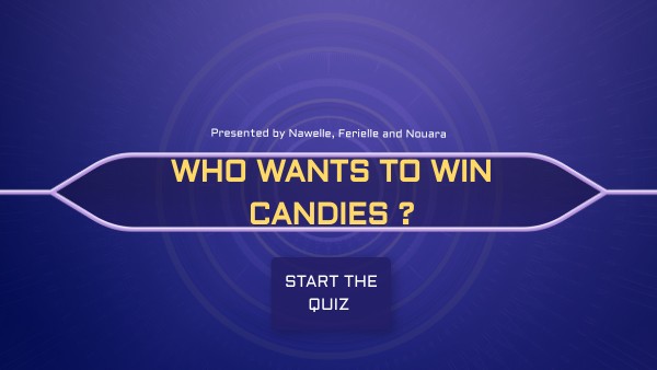 Who wants to win candies ? 🍬🍭 | Genially