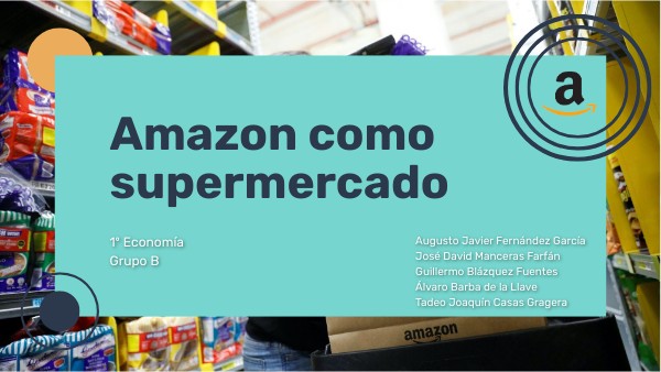 Presentación - Amazon | Genially