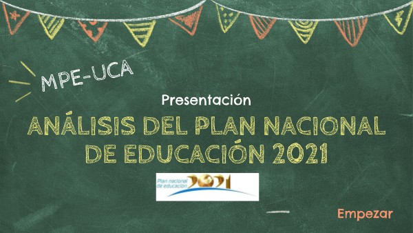 Plan 2021 - UCA MPE