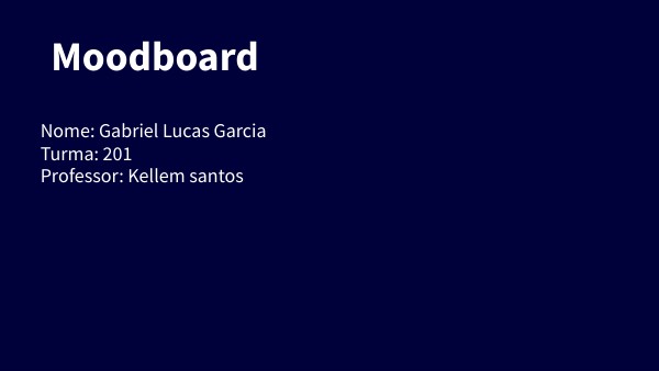 Moodboard | Genially