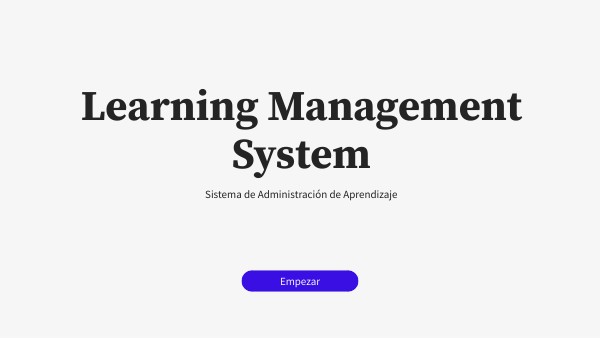 Introducción - LMS | Genially