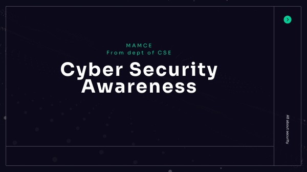 Cybersecurity Awareness