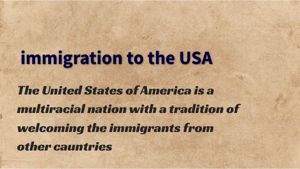 the immigration in the USA | Genially