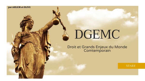 DGEMC présentaton | Genially