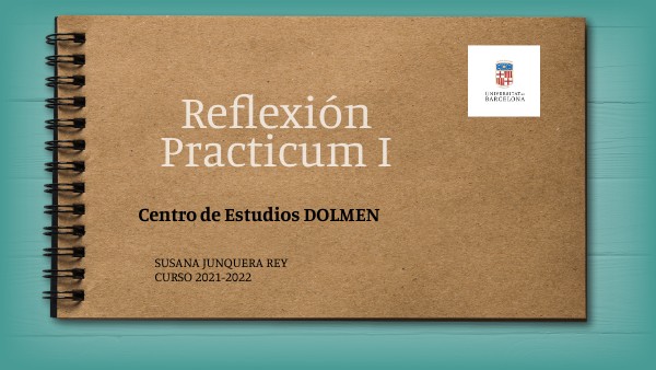 REFLEXIÓN PRACTICUM I | Genially