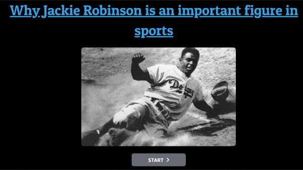 Jackie Robinson | Genially