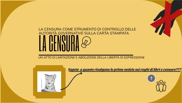censura e libertà di stampa | Genially