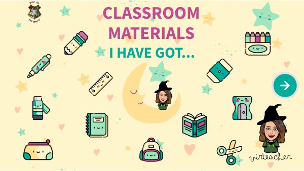 Classroom materials, 6 | Genially