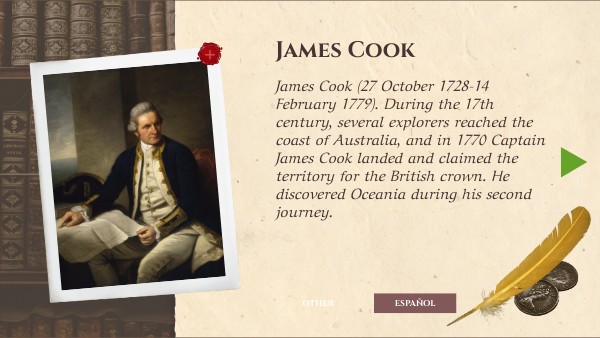 JAMES COOK