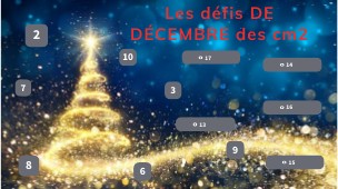 LES DÉFIS DE DÉCEMBRE | Genially