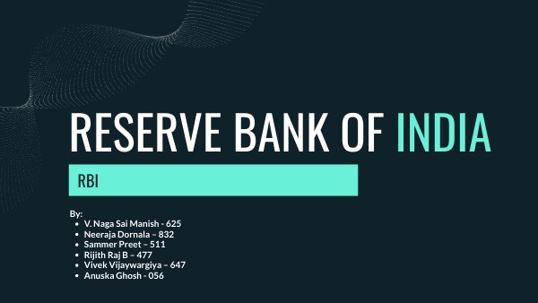 RBI ppt | Genially