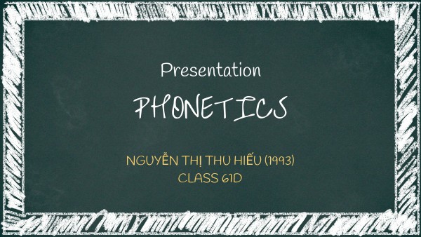Phonetics | Genially