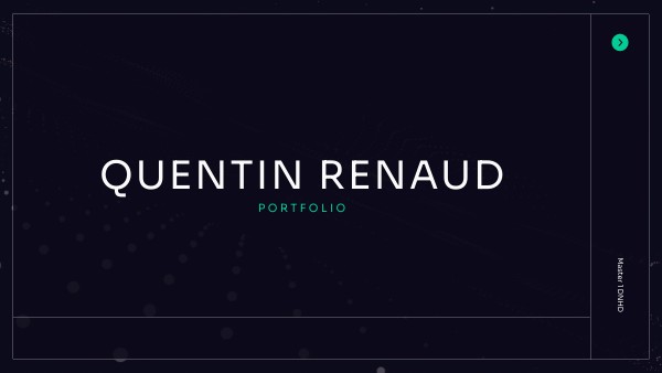 Portfolio Quentin Renaud | Genially