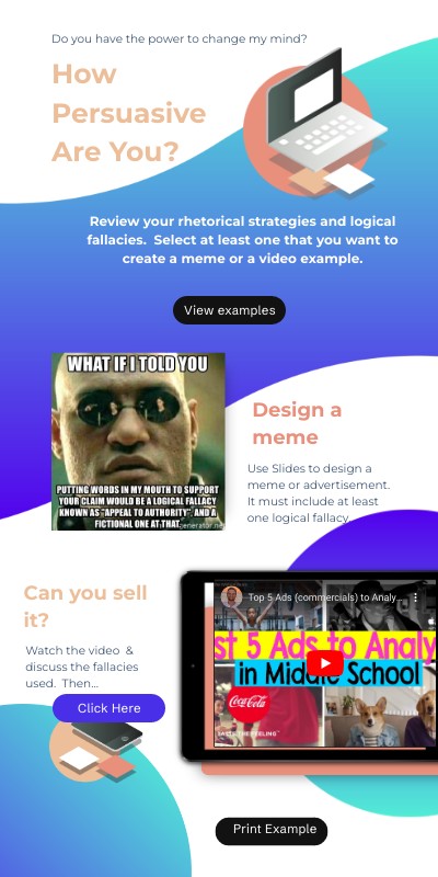 Persuade me | Genially