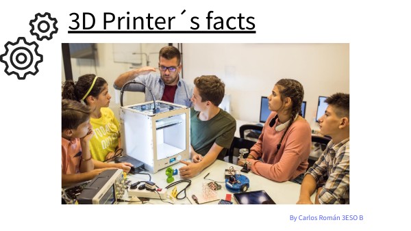 3D Printer´s facts