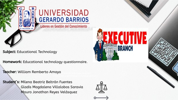 Executive Branch of both countries (USA and El Salvador)