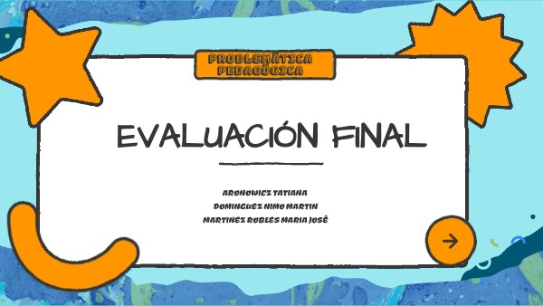 TP Final Problematica Pedagojica | Genially