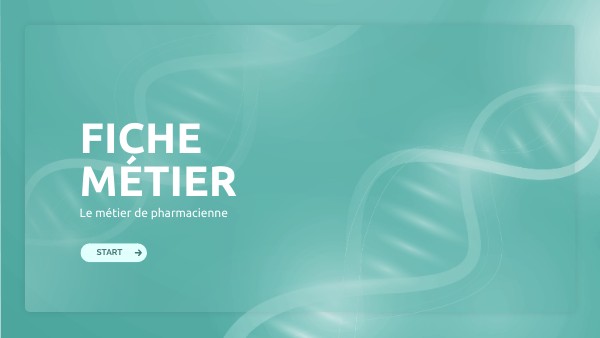 FICHE METIER | Genially