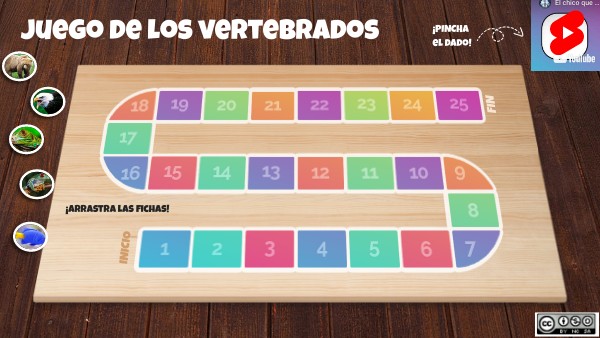 Juego Vertebrados | Genially