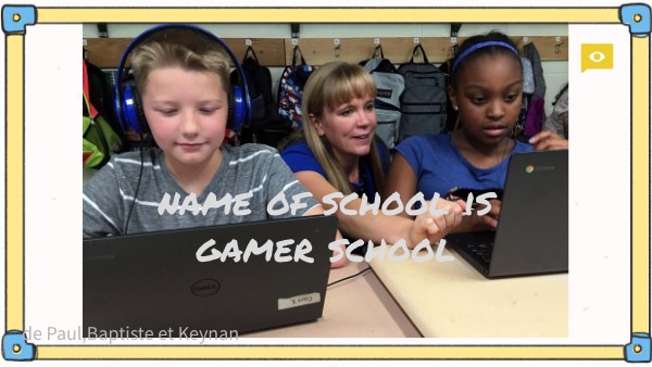 My ideal school | Genially