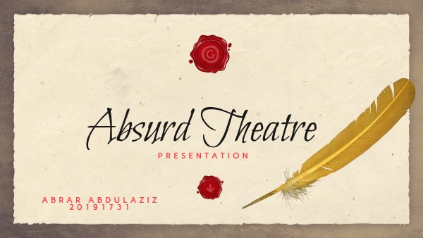Absurd Theatre | Genially