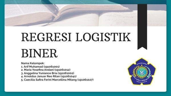 Presentasi Regresi Logistik Biner