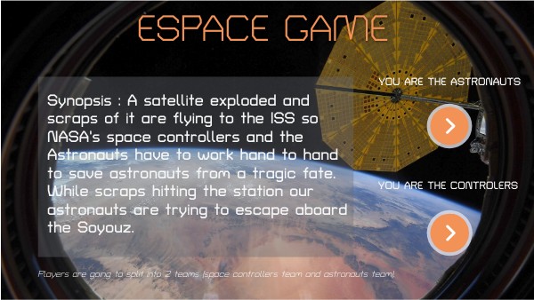 ESPACE GAME | Genially