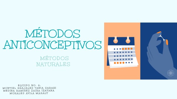 PRESENTACIÓN MÉTODOS NATURALES