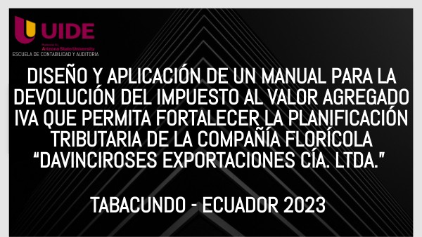 DEFENSA PROYECTO UIDE DAVINCIROSES | Genially