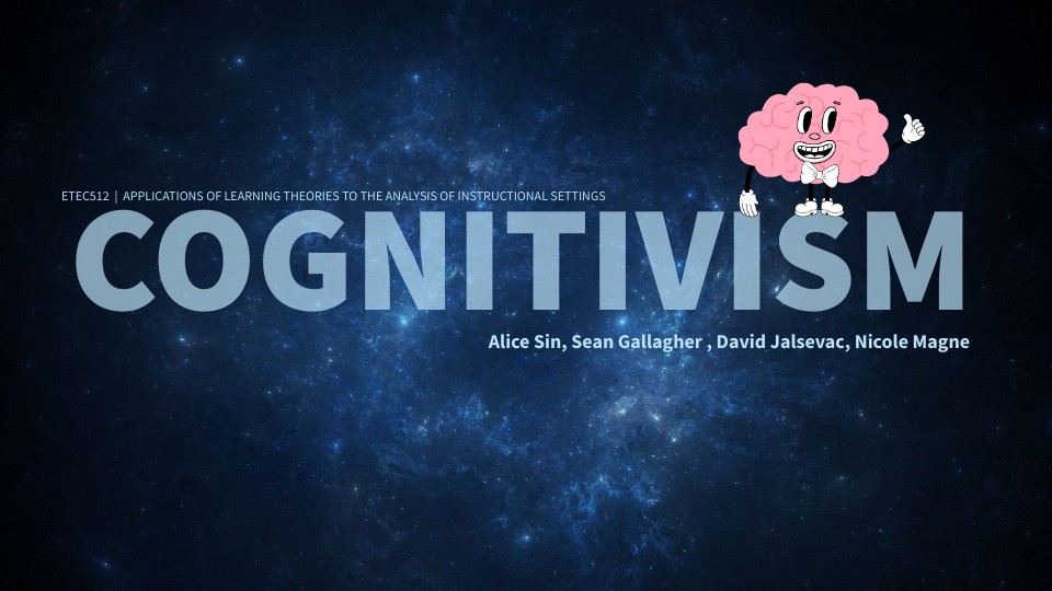 ETEC512 -- Cognitivism | Genially