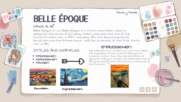 belle epoque | Genially