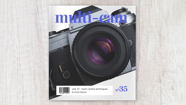 multi-camera production | Genially