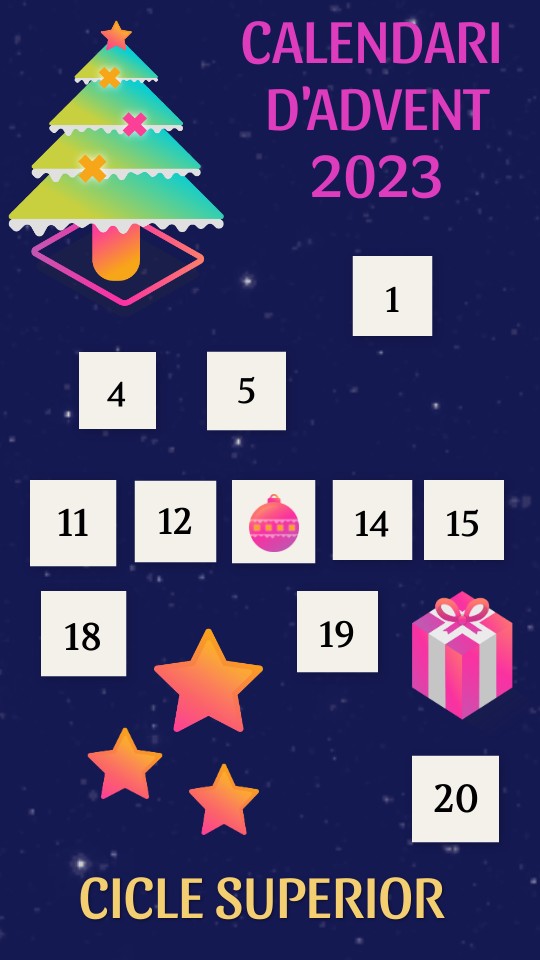 CALENDARI ADVENT CS | Genially