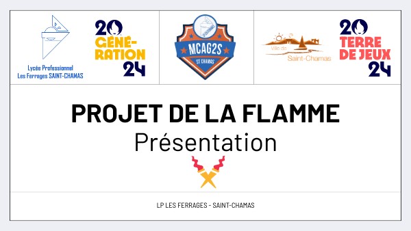 VERSION FINALE - Présentation Projet "Flamme" | Genially