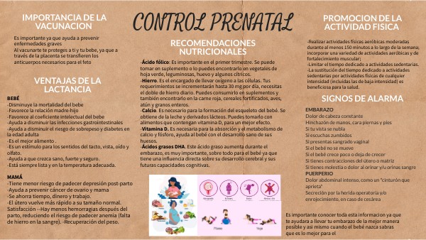 CONTROL PRENATAL | Genially