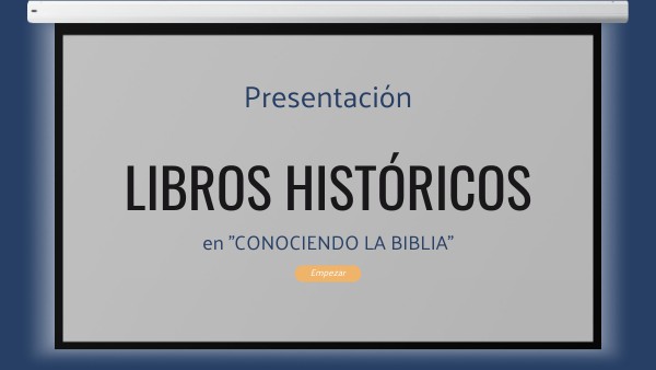 LIBROS HISTÓRICOS | Genially