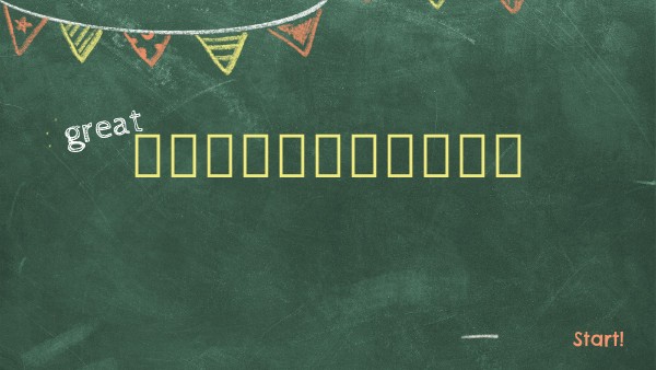 ANIMATED CHALKBOARD PRESENTATION