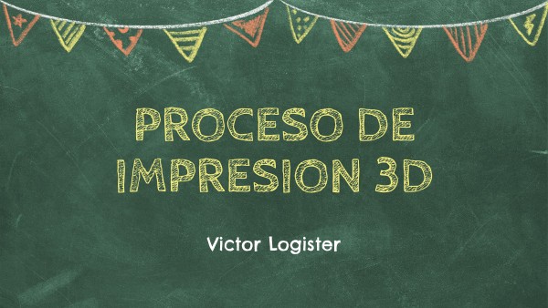 Proceso de impresión 3d | Genially