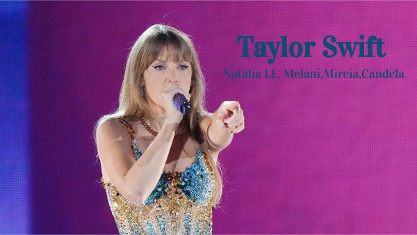 PRESENTACIÓN TAYLOR SWIFT NATALIA LLANES , MELANIE , MIREIA I CANDELA ...