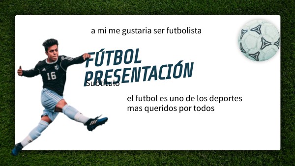 PRESENTACIÓN FÚTBOL | Genially