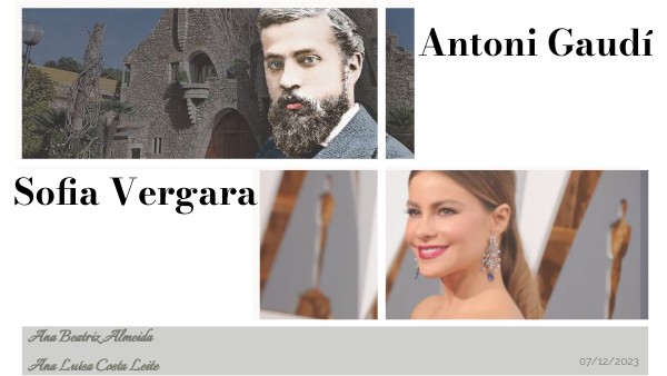 Sofia Vergara & Antoni Gaudí