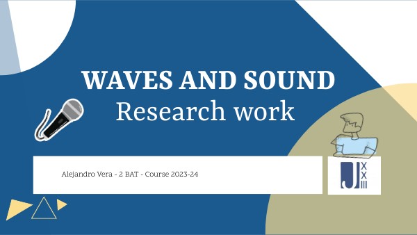 WAVES AND SOUND - TDR | Genially