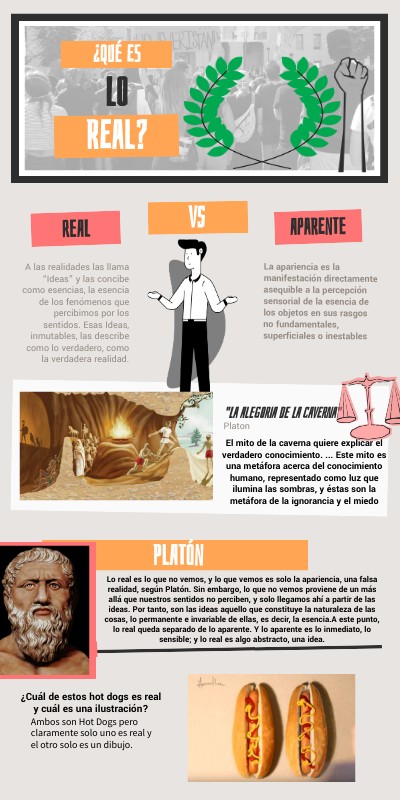 INFO ¿QUÉ ES LO REAL?