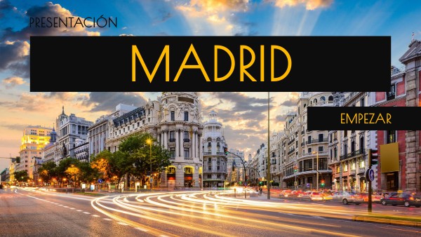 PRESENTACIÓN MADRID | Genially