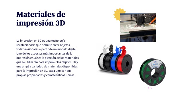 Materiales de impresion 3d (primera parte)