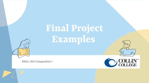 Final Project Examples