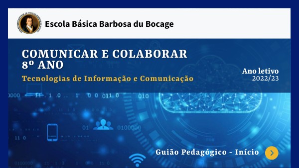 Guião Domínio Comunicar e Colaborar - 8ano