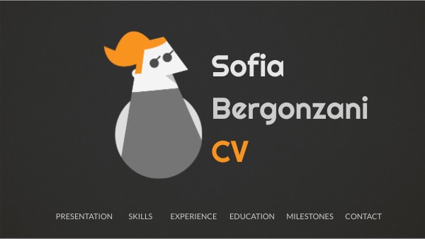 CV Sofia Bergonzani