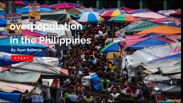 Overpopulation by: Ryan Balberia